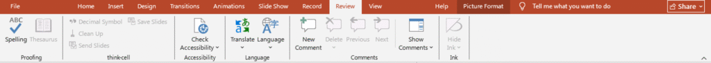 Getting Started with PowerPoint: Ribbon Toolba