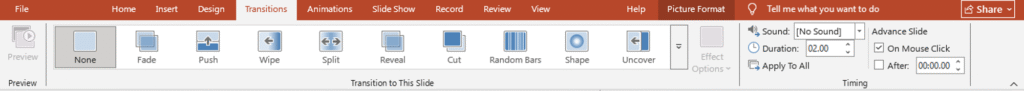 Getting Started with PowerPoint: Ribbon Toolba