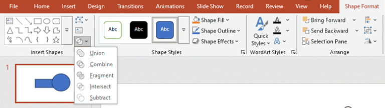 How to Insert and Format Shapes in PowerPoint