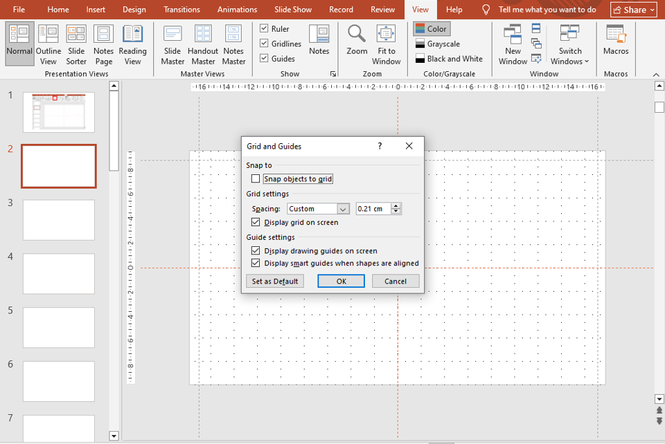 Using Grids and Guides in PowerPoint for Perfect Alignment